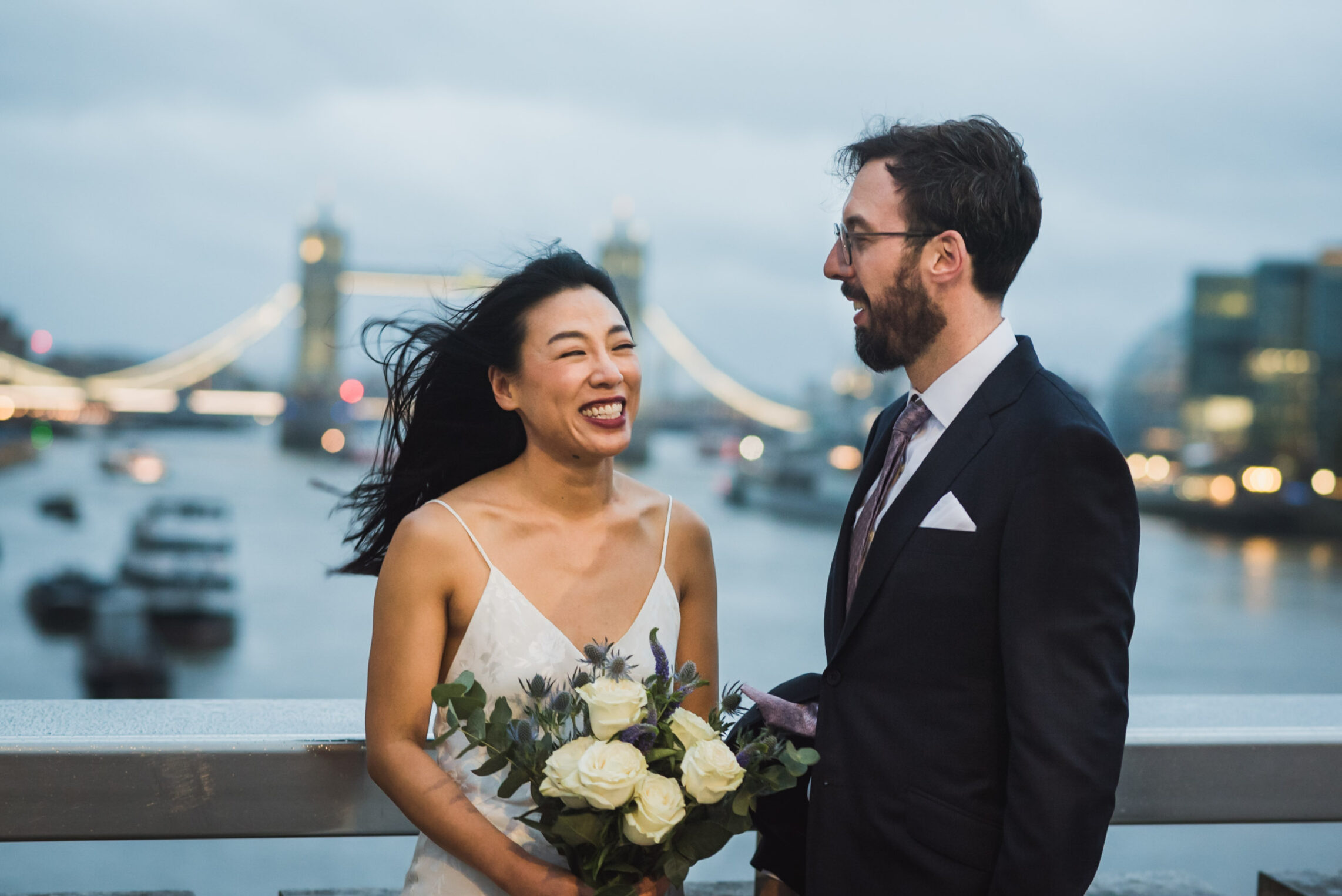 Modern Intimate Wedding in London – Carine Bea Photography